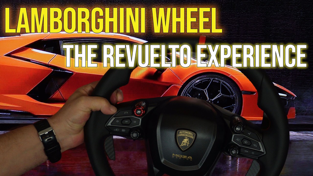 Moza Revuelto Wheel Review – Lamborghini Style at a $399 Price