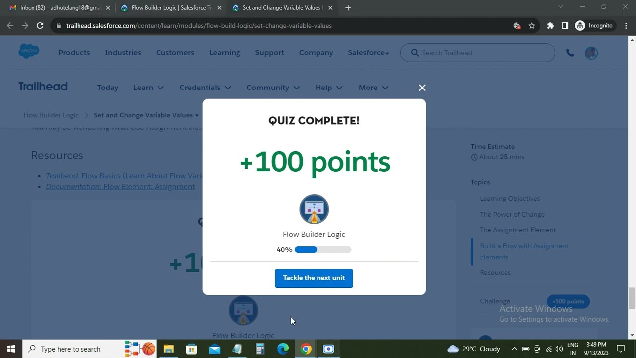Set and Change Variable Values In Flow Builder Logic | Trailhead Salesforce