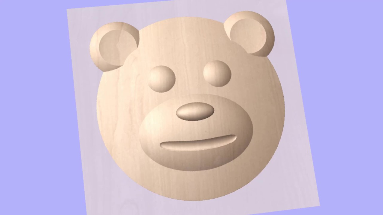 Vectric V10 Tutorials | Getting Started | Teddy Bear Head