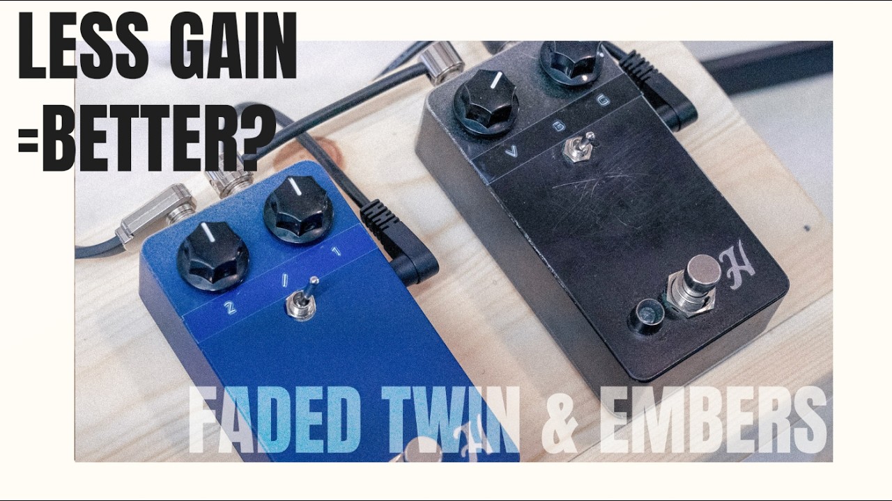 How I'm Using Gain | Faded Embers & Twin