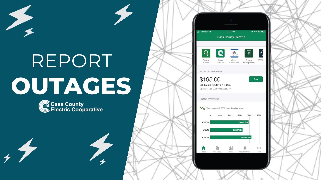 Simple ways to report power outages