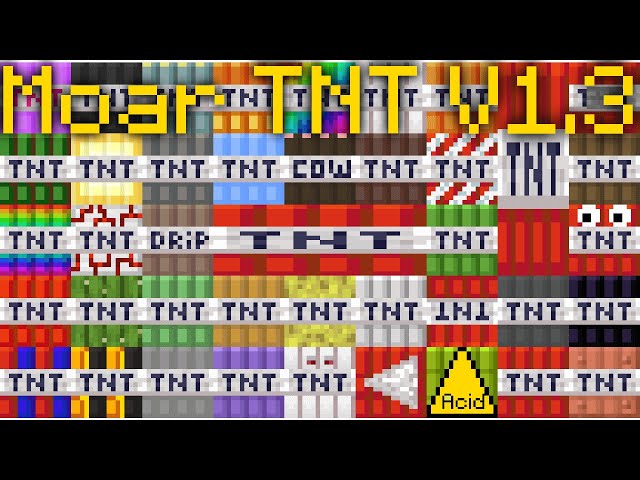 WASD Moar TNT [Datapack] 1.20.1 Minecraft Data Pack