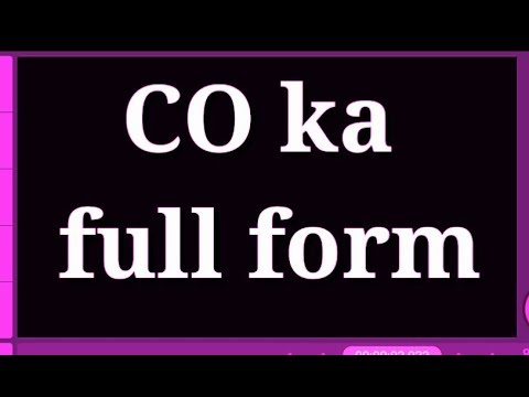 co ka full form