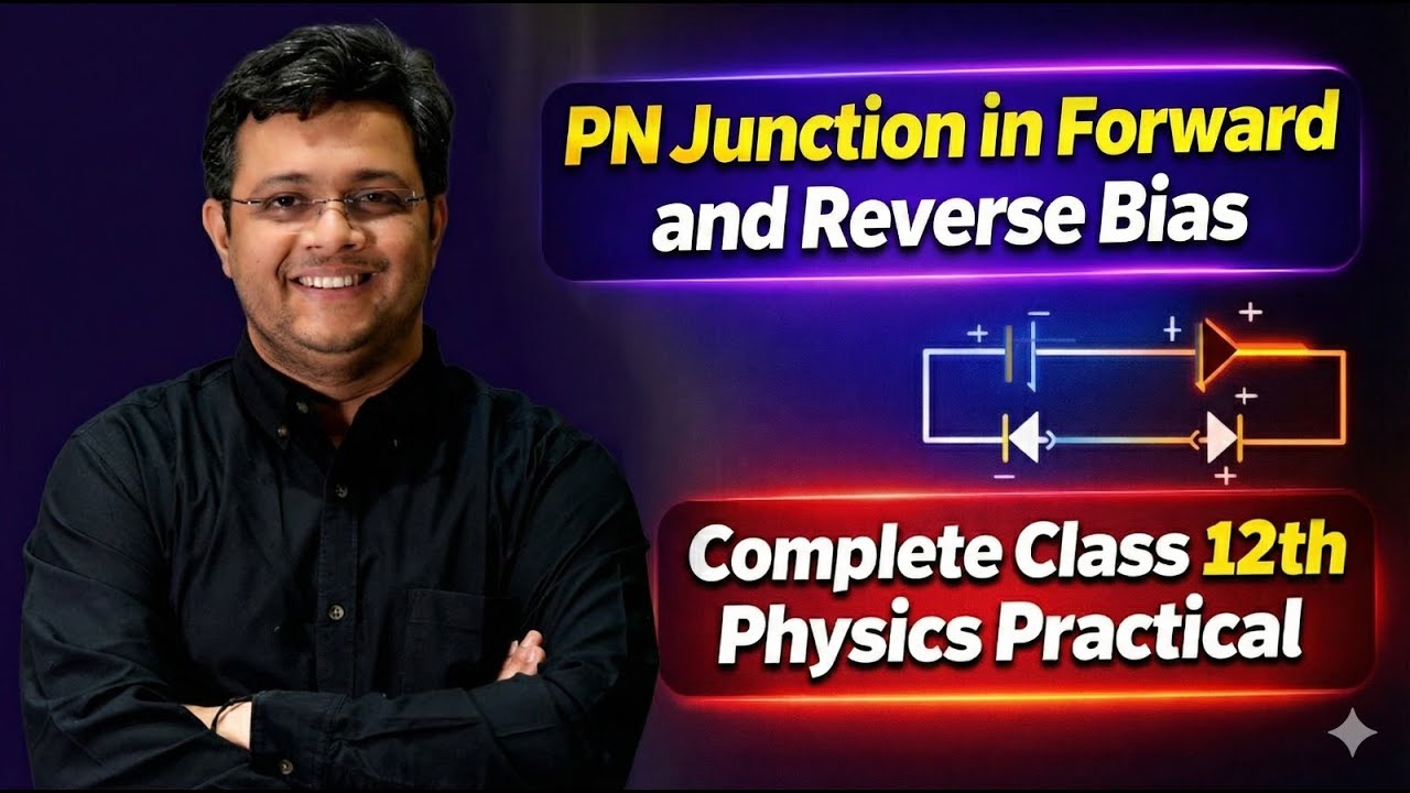 PN Junction Diode Practical Explained | Forward & Reverse Bias | CBSE Class 12 Physics