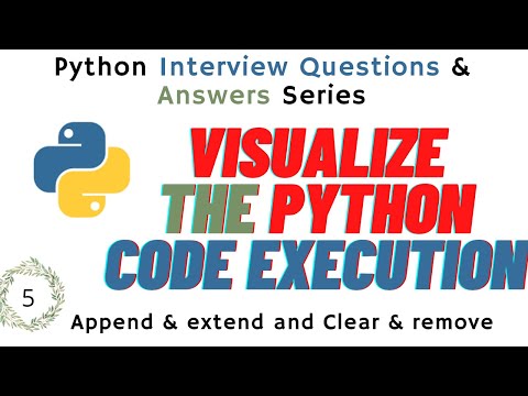 Difference between append & extend and clear & remove built-in functions in list-Visualize the code