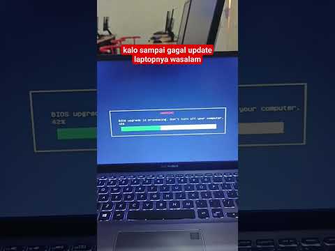 Update Bios Laptop jangan sampai gagal #shorts