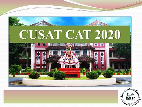 CUSAT CAT 2020