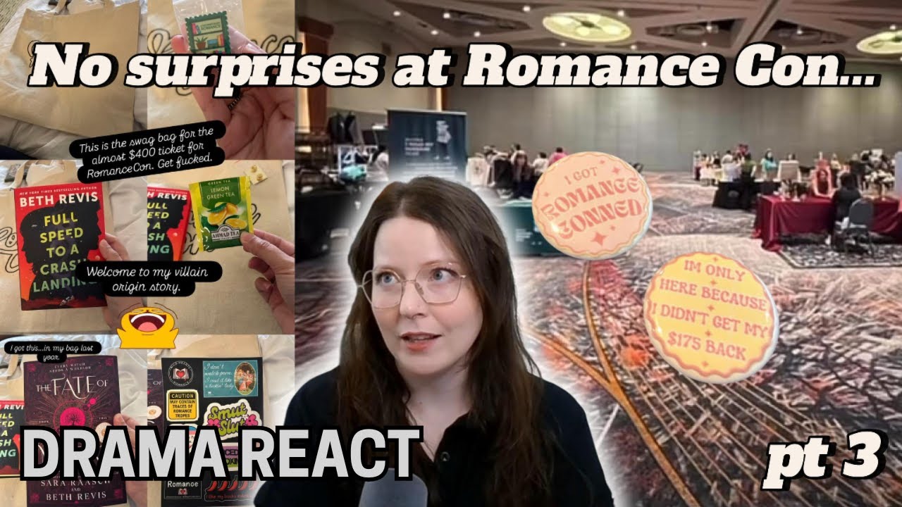 Romance Con: Swag Fails, Botched Bingo, and Paper Badges | Drama React