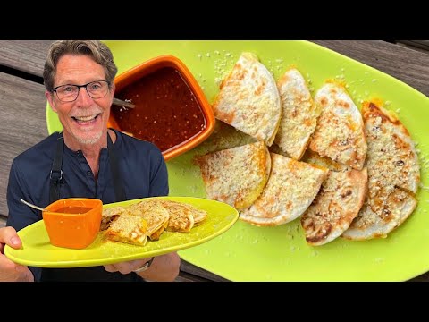 Pork Pastor and Cheese Gringas | Rick Bayless Taco Manual