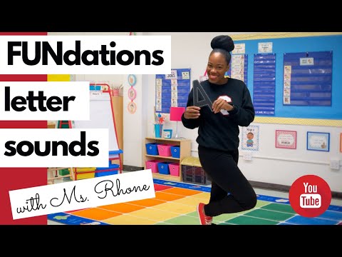 Fundations Letter Sound Cards
