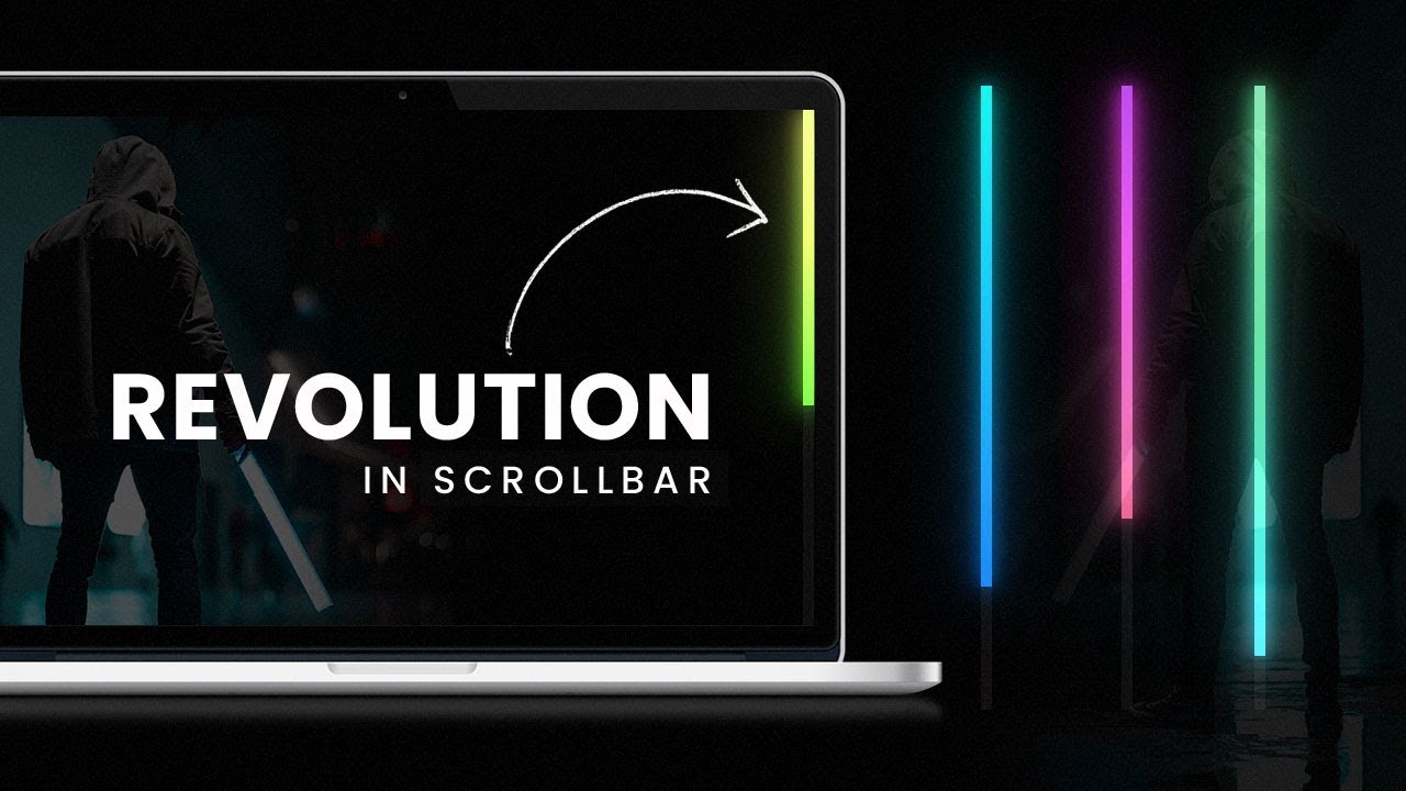 Creative Page Scroll Progress Bar | CSS3 & Vanilla Javascript