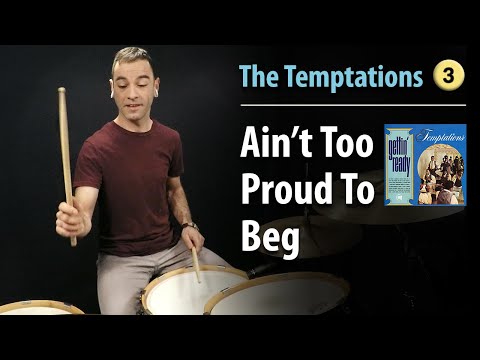 "Ain't Too Proud To Beg" - The Temptations | Drum Lesson | Drum Cover