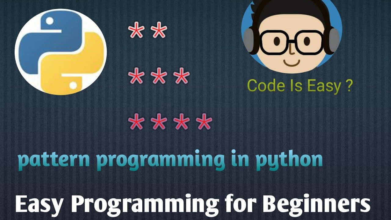 (8). Star Pattern Program in Python for students || python tutorial for beginners || MR.ProgHammer