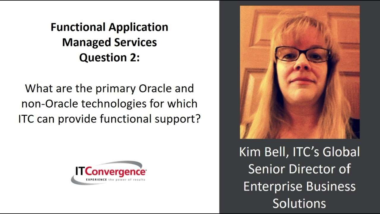 Platform Knowledge Drop - Functional Application Managed Services
