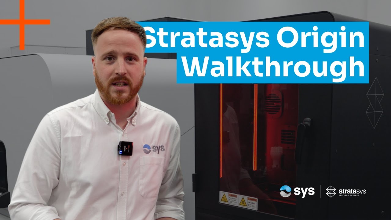 Stratasys Origin 3D Printer Walkthrough | High-Speed, High-Detail P3 Printing Demo