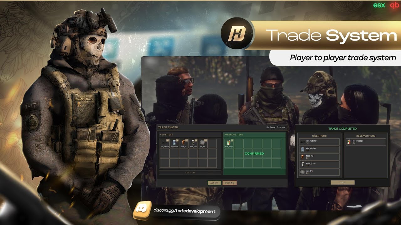 Trade System - FiveM Releases - Cfx.re Community