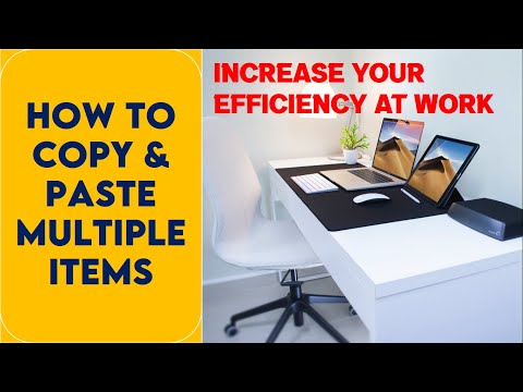 How to copy and paste multiple items on your clipboard (2020)