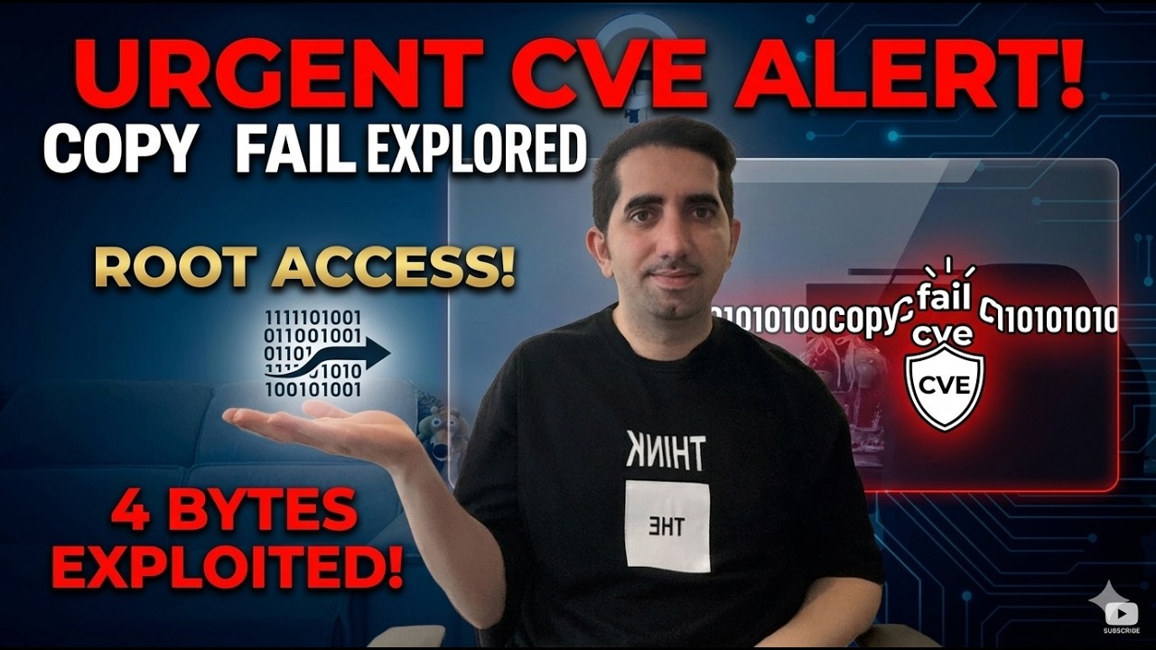 How a 4-Byte Bug Gives Root Access on Linux | CopyFail Deep Dive | #CVE_2026_31431