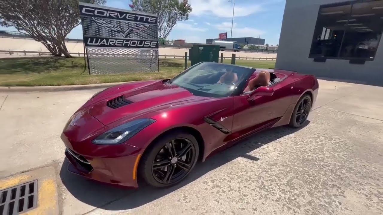 2017 Chevrolet Corvette Long Beach Red Conv 2LT