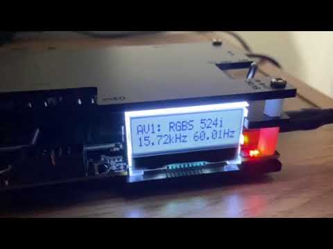 OSSC worked perfect for two days now malfunctioning ...