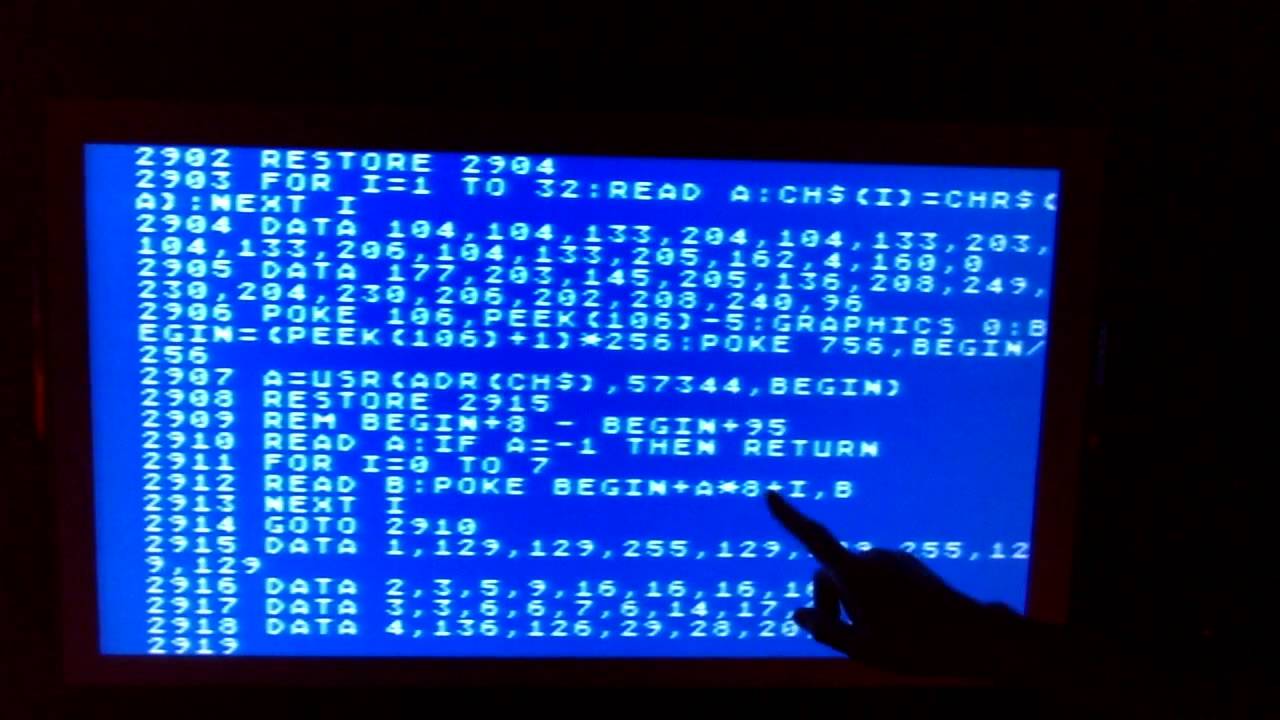 Atari Basic programming Game Development