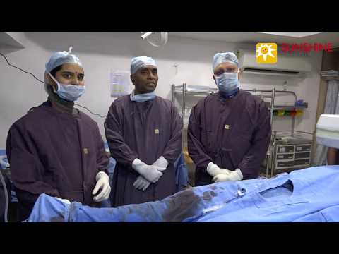 OSTIAL LAD PCI by Dr. Vijay Kumar Reddy at Sunshine Heart Institute