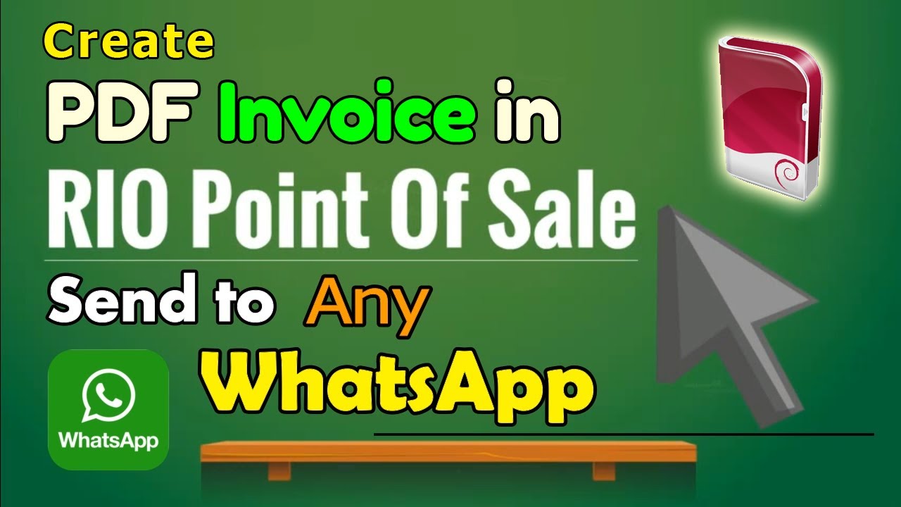 Create PDF invoice and send to WhatsApp - RIO POS