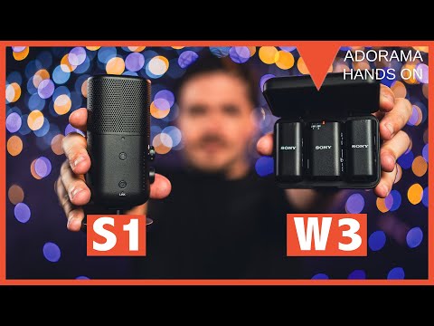 Sony ECM-W3 and ECM-S1 Wireless Microphones | Hands On with Sal D'Alia
