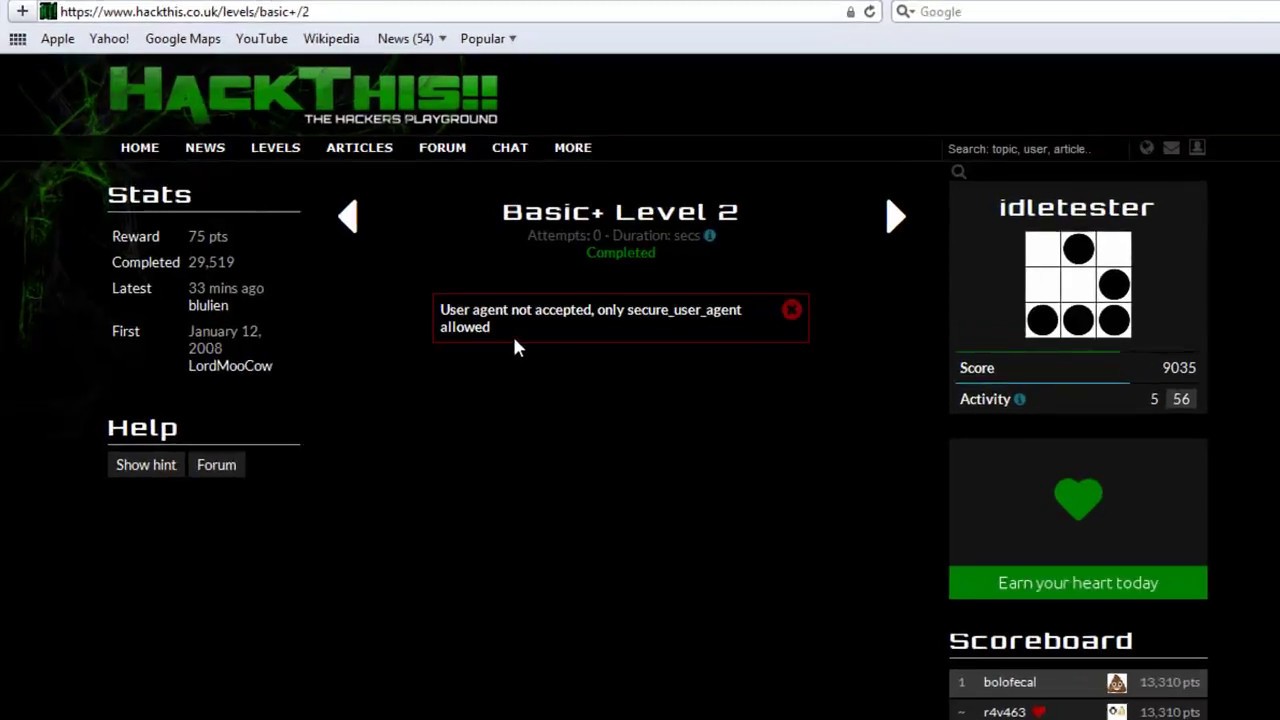 Hackthis Basic Plus Level 2
