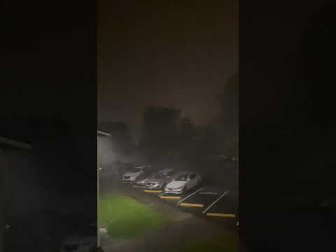 Last night storm ⛈️ @ Lufkin, Tx #shortsvideo #shorts #rain