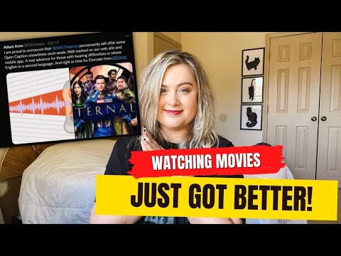 AMC Theatres Finally Lets Deaf People Watch Movies! (American Sign Language)
