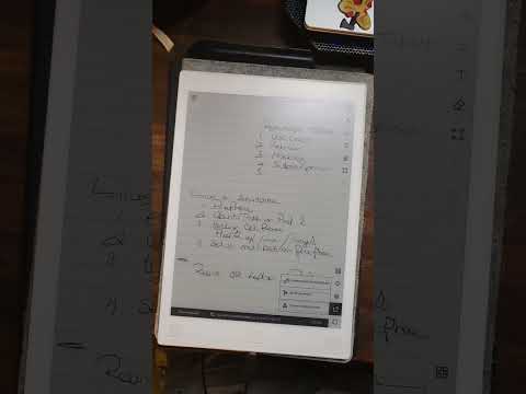 Convert handwriting to text on reMarkable Tablet