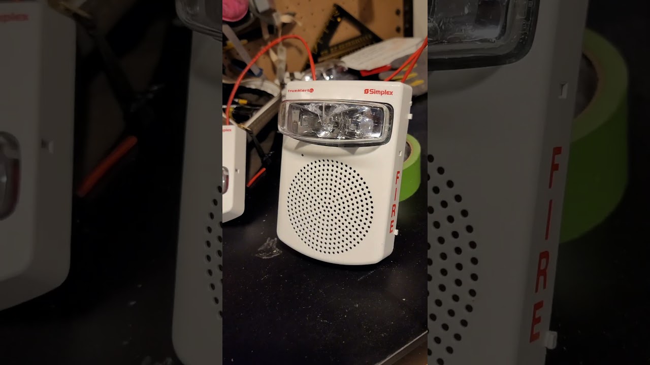 Simplex TrueAlert ES Speaker Strobe Self Test