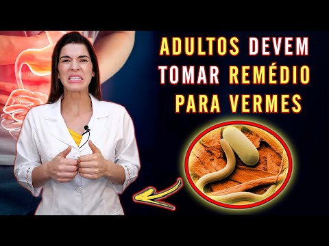 Usa MEDICAMENTO para LOMBRICES - Todos los Adultos Deben Tomar