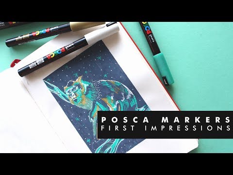 POSCA MARKERS FIRST IMPRESSIONS