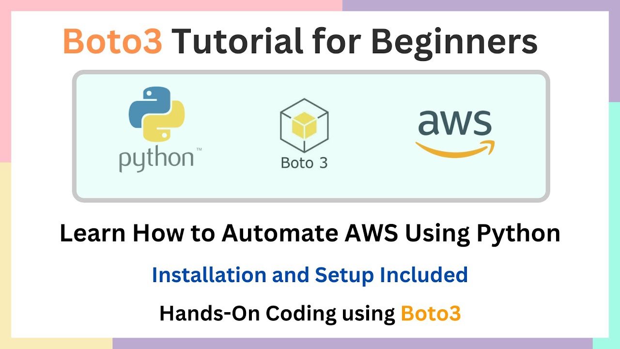 Boto3 Tutorial for Beginners | Introduction | Installation and Configuration | Hands-On Examples