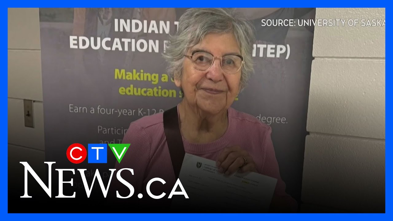 Saskatchewan woman proves age is no barrier, achieves education goal after 87 years