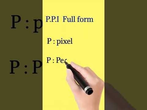 P.P.I Full Form | full form of PPI | #Full Form