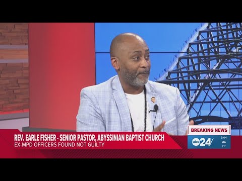 Pastor Earle Fisher discusses police culture following verdict of ex-officers charged with Tyre Nich
