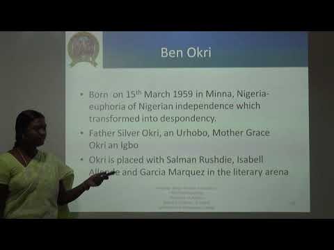 MAGIC REALISM IN BEN OKRI'S THE FAMISHED ROAD - Ms.R.Aparna - Dept. of English