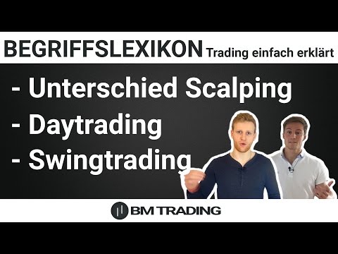 Unterschied Scalping, Daytrading, Swingtrading? Einfach erklärt (Trading Definition)