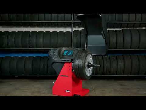 B340 P digital motorized balancer, John Bean - Wheel balancers