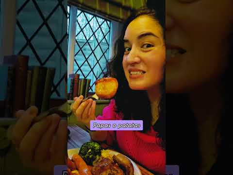 Roast Vocabulary in Spanish | Sunday Roast at an Essex Pub #sundayroast #spanish