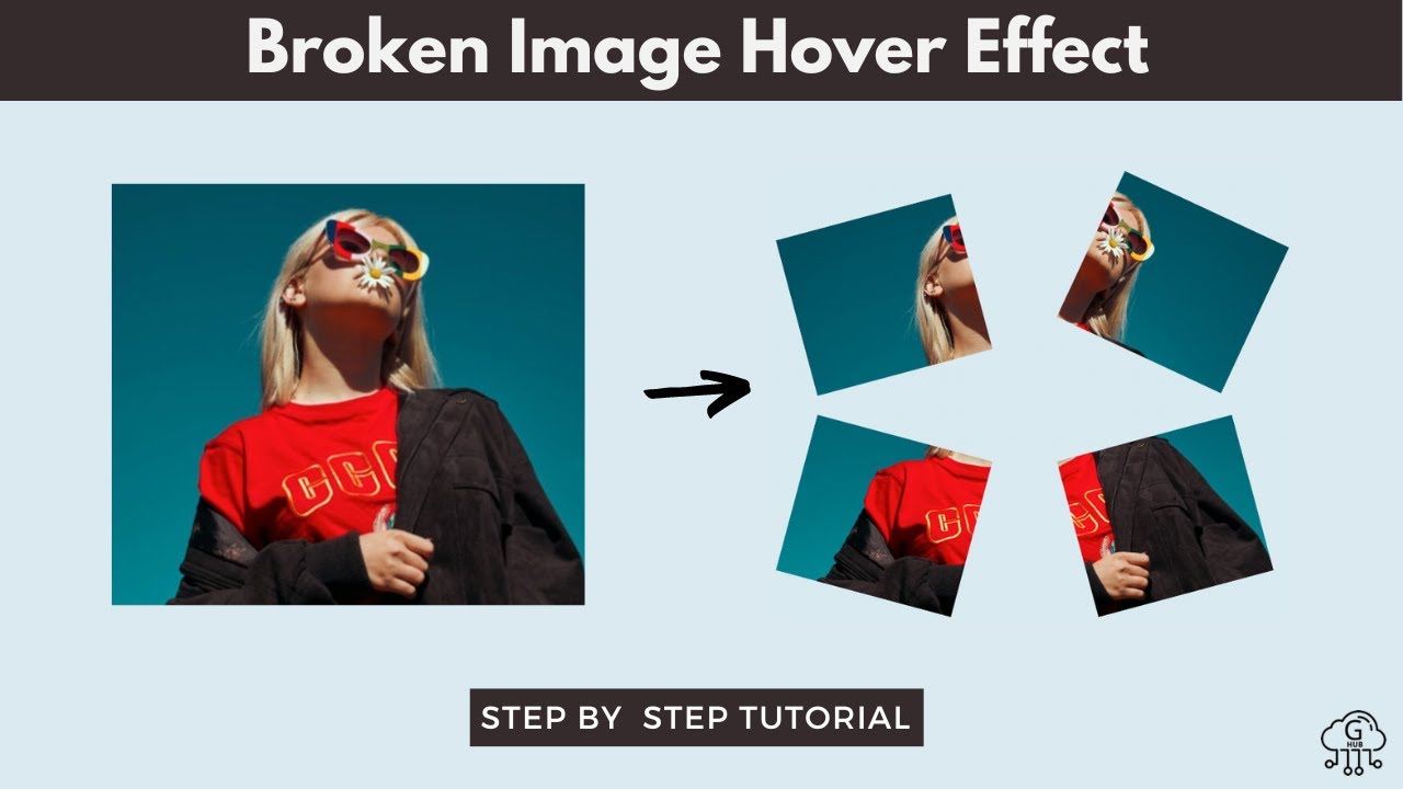 Broken Image Hover Effect in WordPress using CSS and JS | WordPress Tips and Tricks