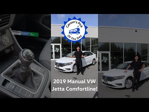 2019 VW Jetta Comfortline (6-speed manual) | Carson's Pick of the Day @ Abbotsford Volkswagen