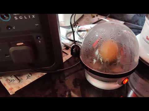 Anker C1000(X) Powering A 400W Egg Boiler (Solix Power Station)