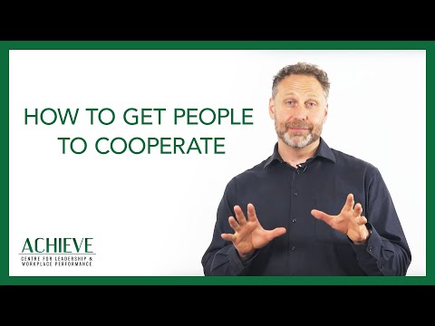 How to Get People to Cooperate