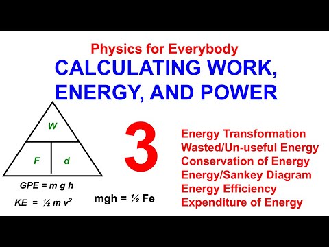 Calculations on Work Energy and Power