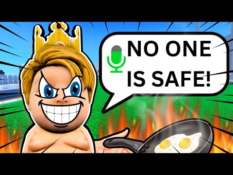 BABY STARTS PACKING ENTIRE SERVER IN ROBLOX MIC UP (VC TROLLING) | FUNNY MOMENTS