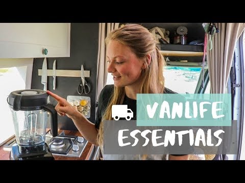 10 THING WE CAN'T LIVE WITHOUT | van life essentials